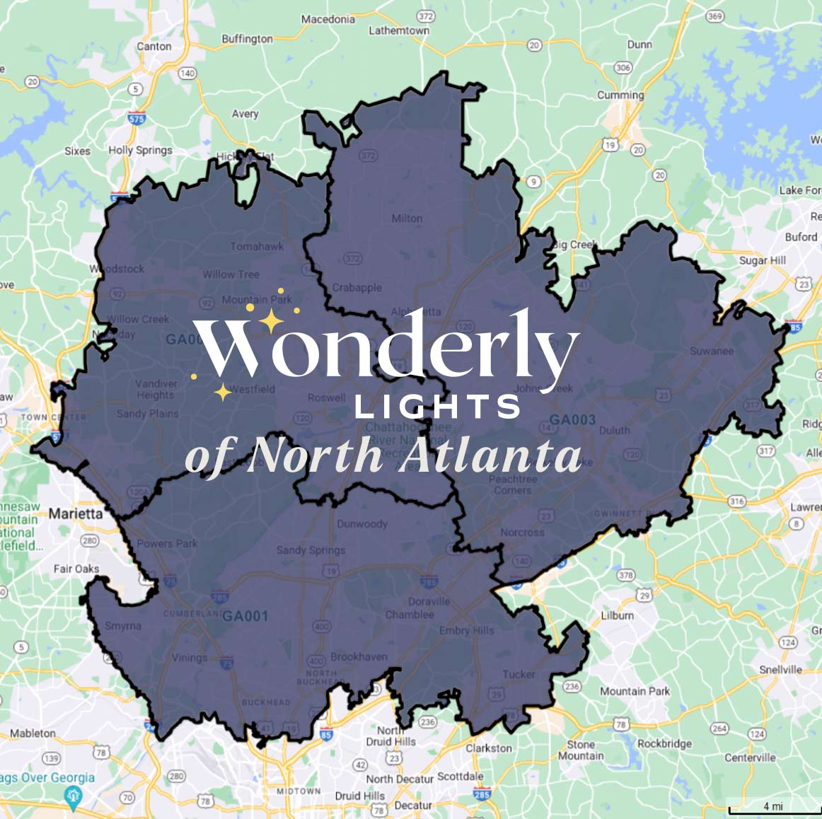 Wonderly Lights of North Atlanta - Making Your Season Brighter